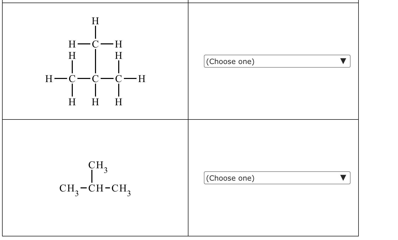 Here is the chemical structure of butane: Decide | Chegg.com