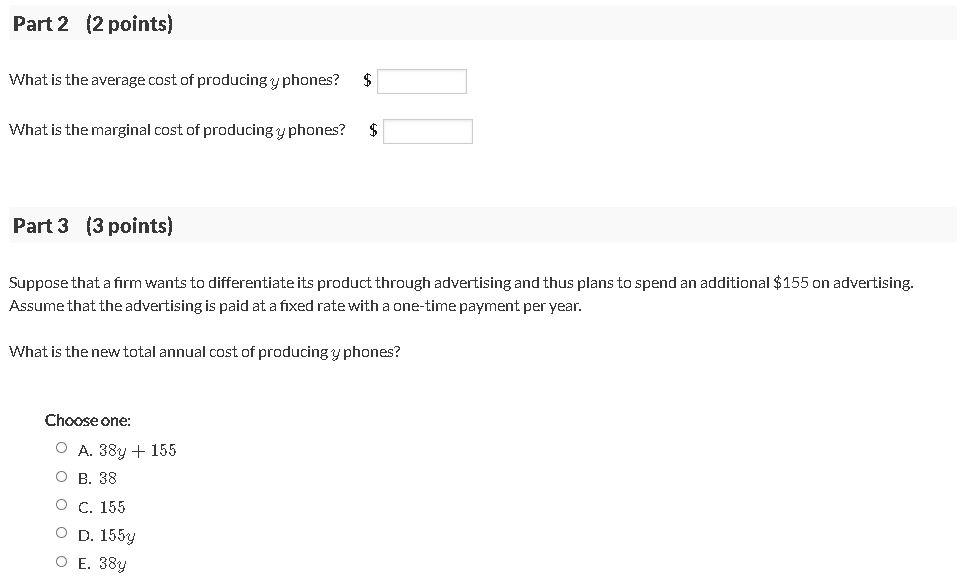 Solved Suppose that the production of basic cell phones has | Chegg.com
