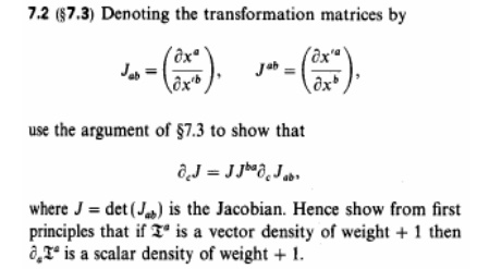 Solved 72 ($7.3) Denoting the transformation matrices by dx' | Chegg.com