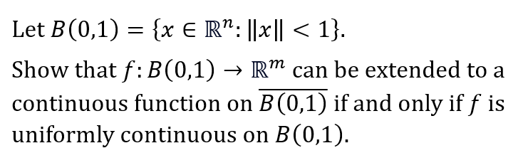 Solved Let \\( B(0,1)=\\left\\{x \\in | Chegg.com
