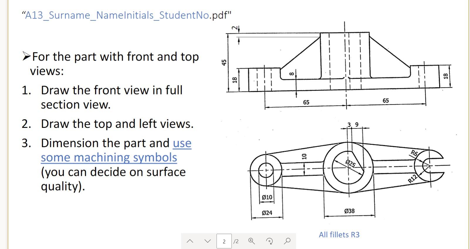 [Solved]: - 1 file with *.pdf extension is expected. Hand