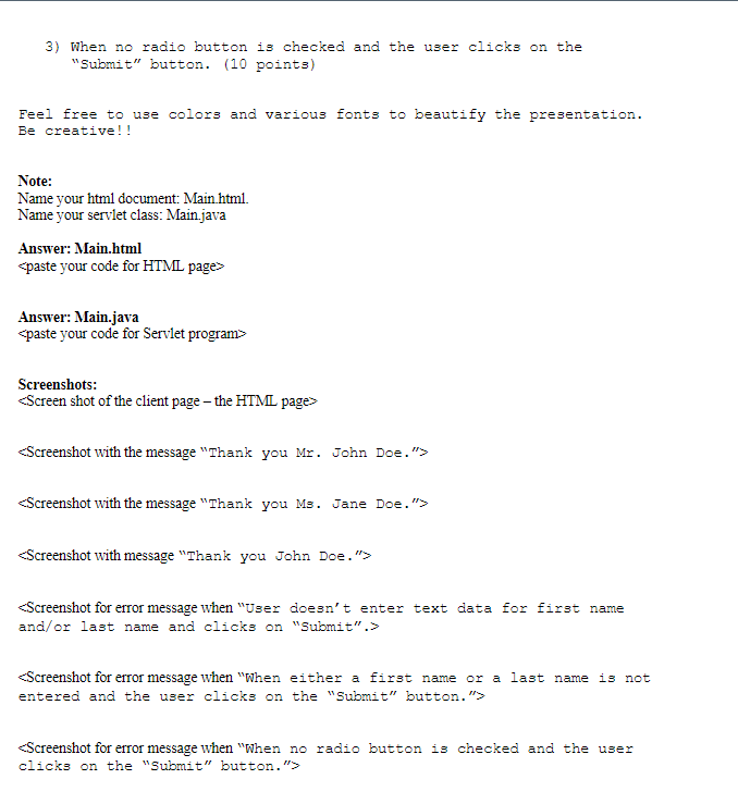 Solved Learning Objectives: - Interpret request parameters | Chegg.com