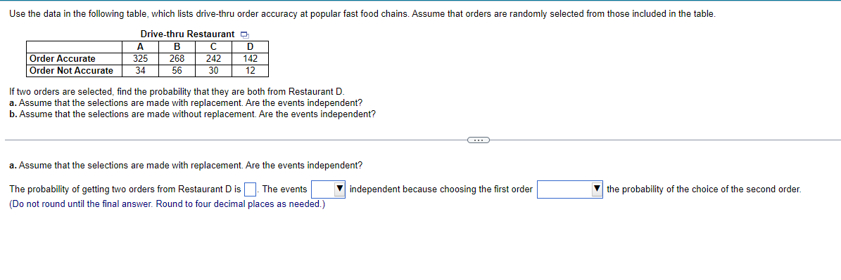 Solved Add the "D" column then divide the sum by entire | Chegg.com
