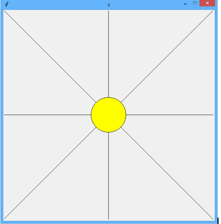 Solved Use Graphics Problem USING PYTHON Your goal in this | Chegg.com