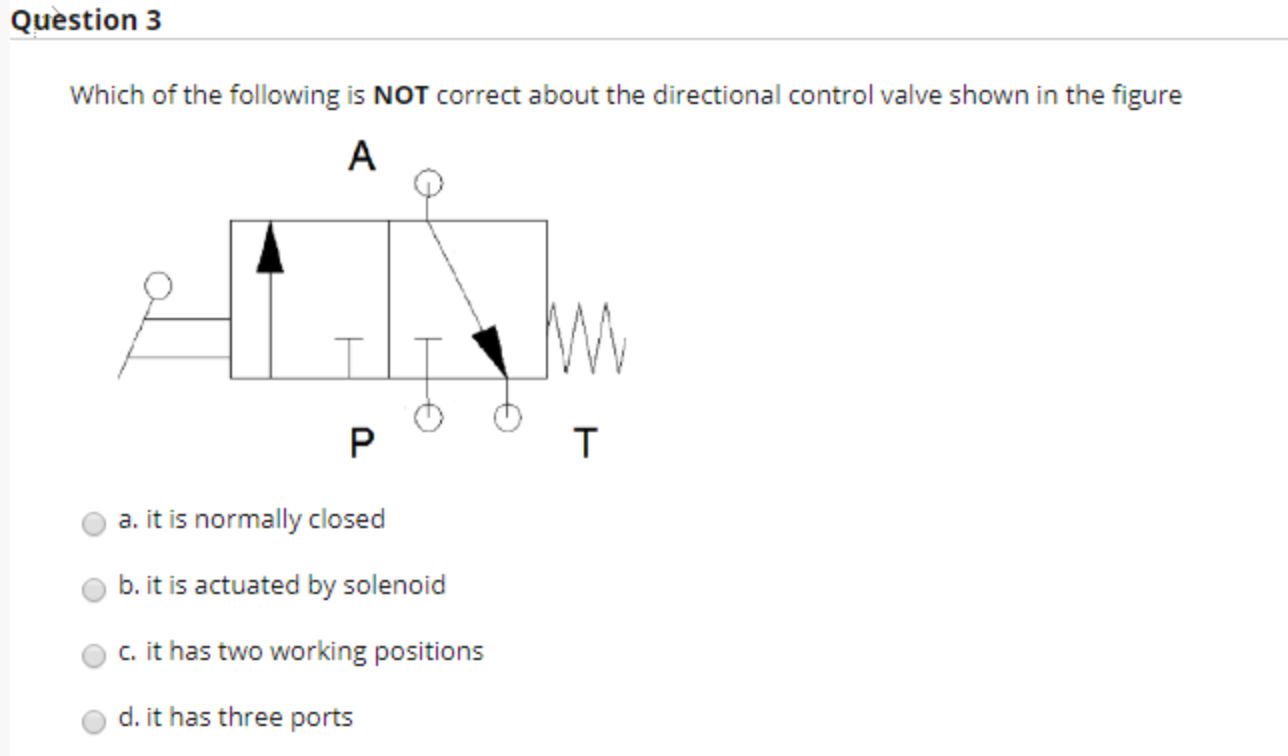 Solved Question 3 Which of the following is NOT correct | Chegg.com