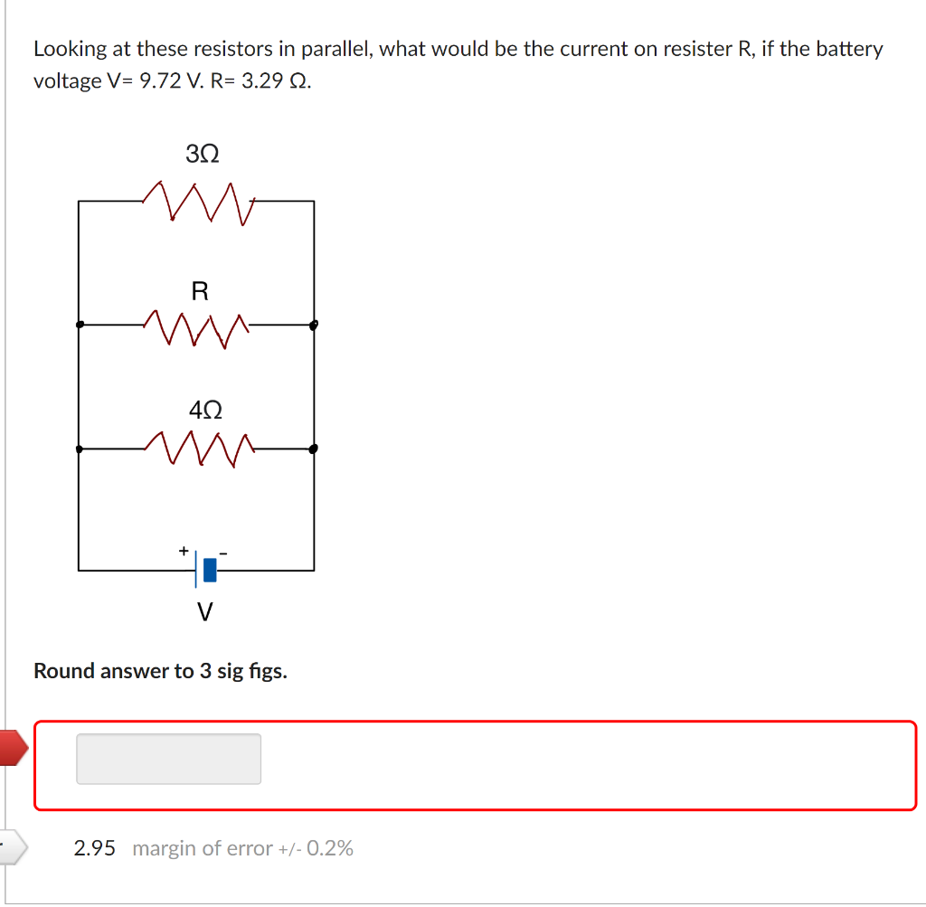 Solved Looking at these resistors in parallel, what would be | Chegg.com