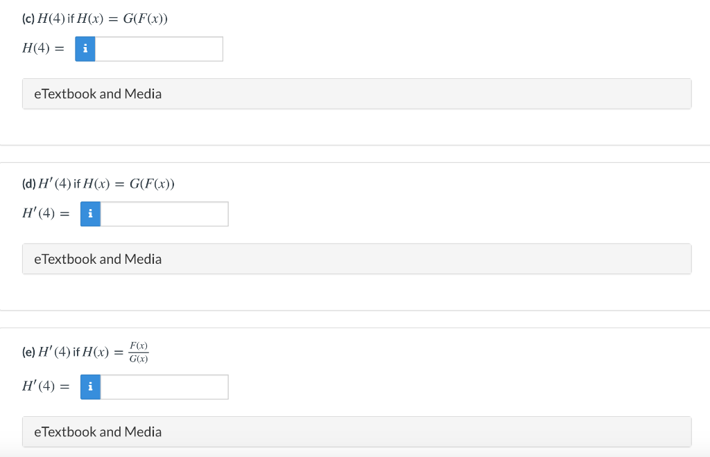 Solved Given F(2) = 1, F'(2) = 8, F(4) = 3, F'(4) = 7 and | Chegg.com