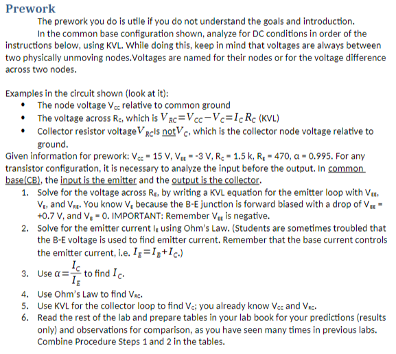 Solved A DC Bias Circuit with Two Power Supplies Note | Chegg.com