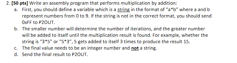 Solved for the msp 430 5529 processor | Chegg.com