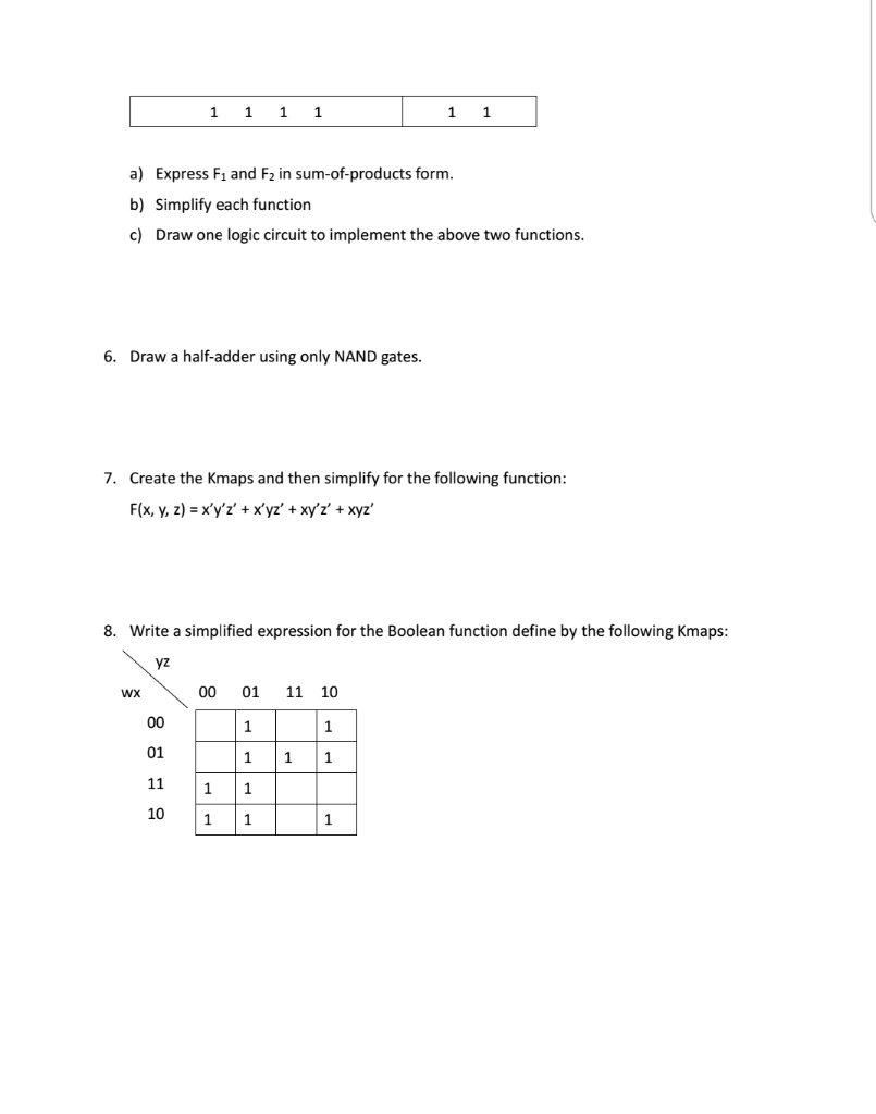 Solved 4. Find the truth table that describes the following | Chegg.com