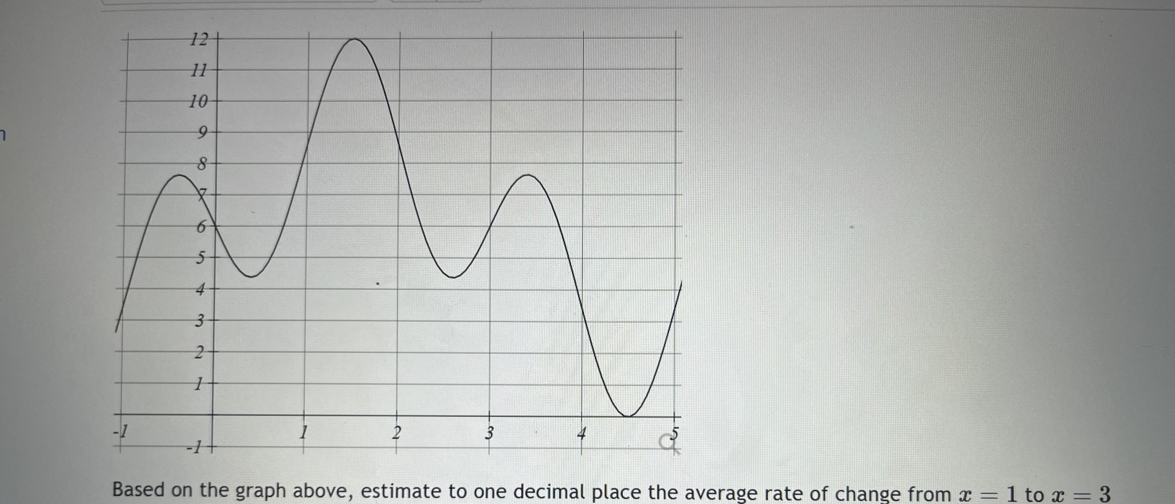 Solved x=1 to x=3 | Chegg.com