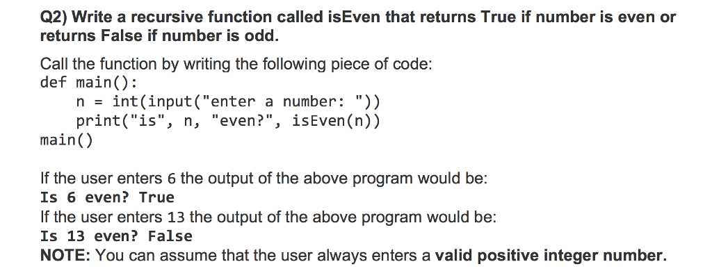 Solved Q1) Write a recursive function mylen(some_list) that | Chegg.com