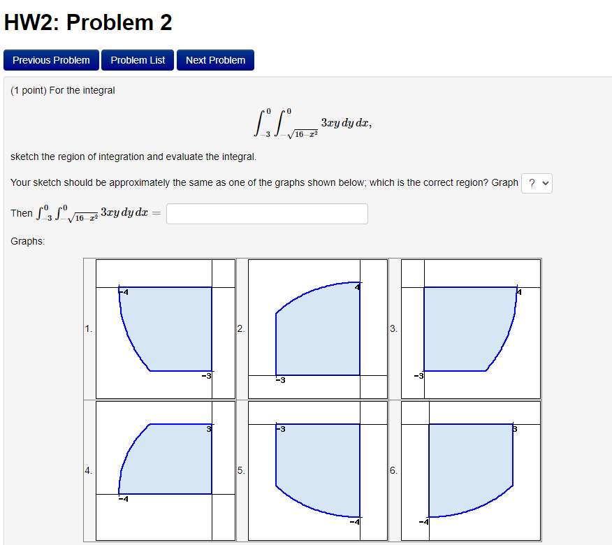 Solved HW2: Problem 2 Previous Problem Problem List Next | Chegg.com