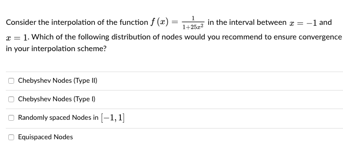 Solved Consider the interpolating polynomial for f(x) = 23 | Chegg.com