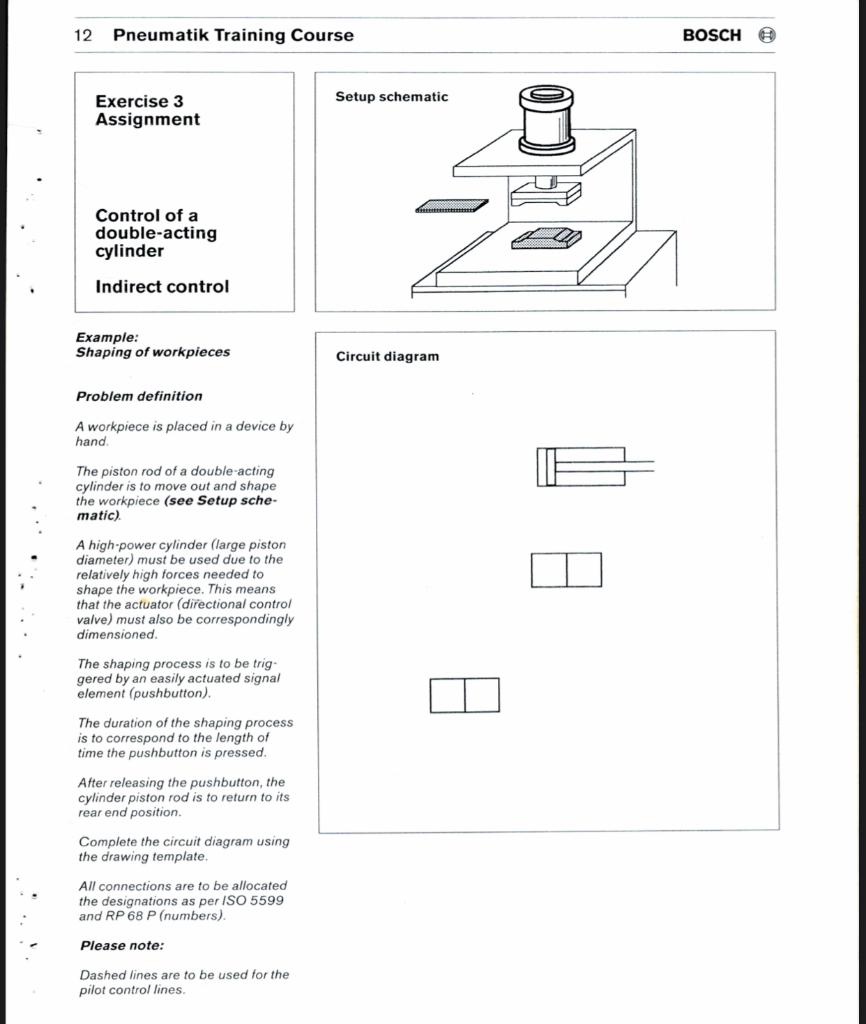 Solved ***SOLVE USING FESTO FLUIDSIM ONLY*** Design the | Chegg.com