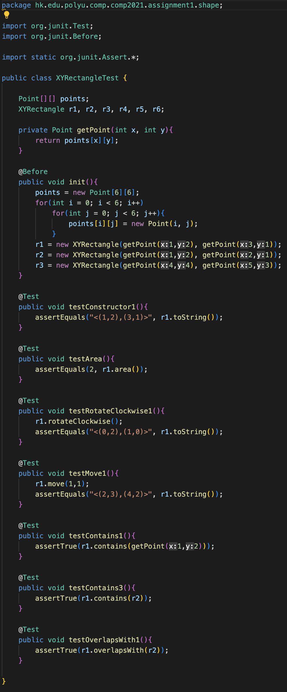 Solved package hk.edu.polyu.comp. comp2021. assignment1. | Chegg.com