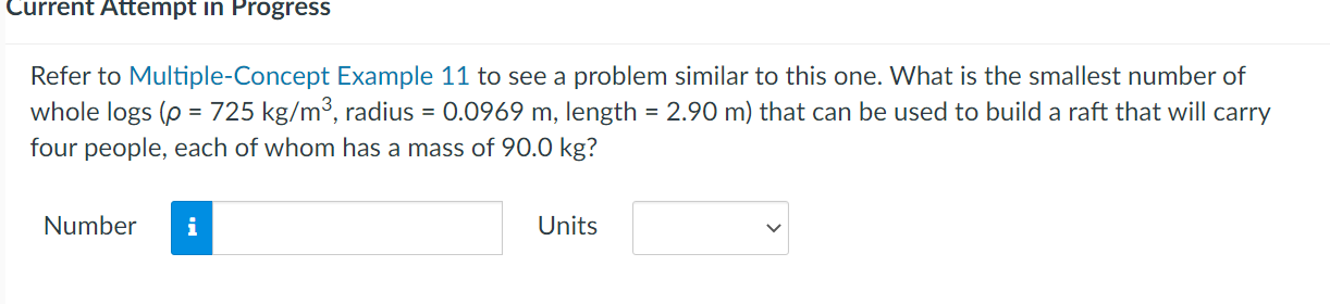 Solved Refer to Multiple-Concept Example 11 to see a problem | Chegg.com