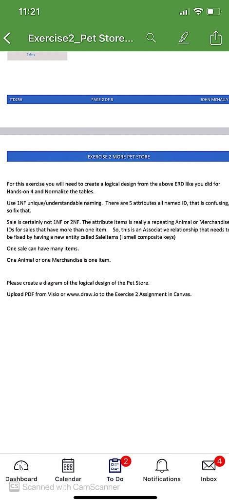 Solved EXERCISE 2 MORE PET STORE In Exercise 1, I asked you | Chegg.com