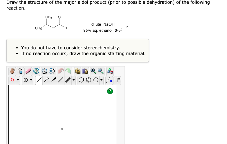 Solved Draw the structure of the major aldol product (prior | Chegg.com