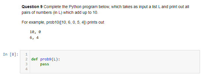 Solved Use Python for the language, and we use also | Chegg.com