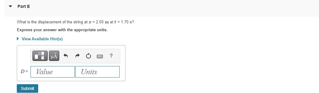 Solved Select The Correct Time Dependent Wave Function For