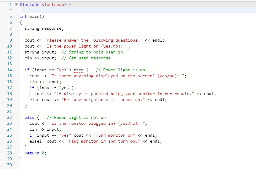 Solved 1 #include | Chegg.com