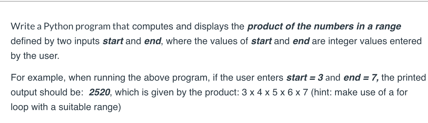 Solved Write a Python program that computes and displays the | Chegg.com