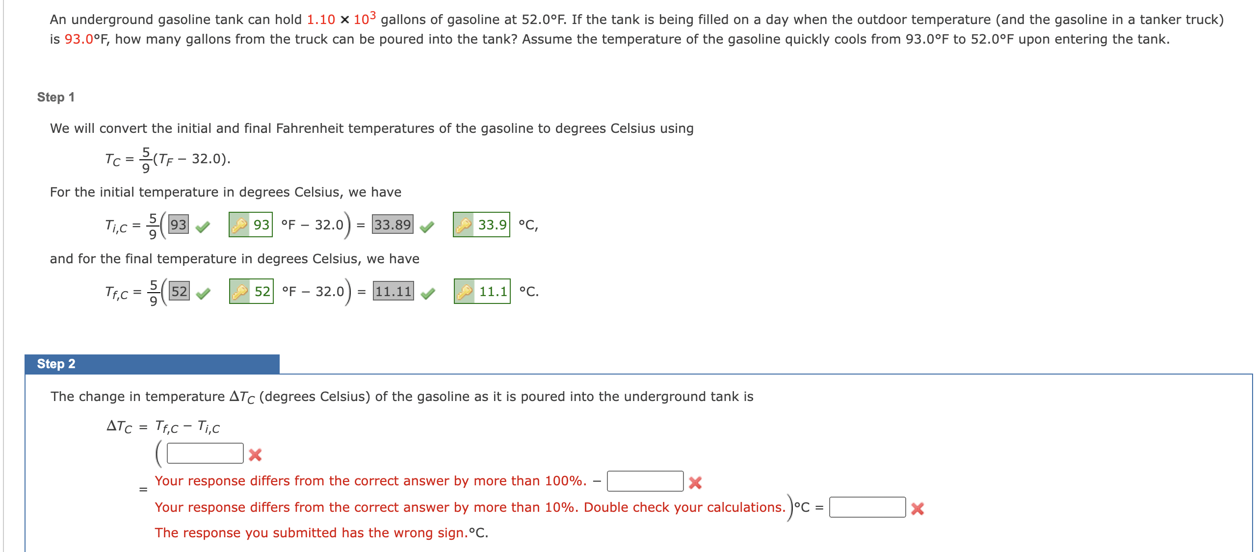 Solved ONLY SOLVE STEP 2We will convert the initial and | Chegg.com