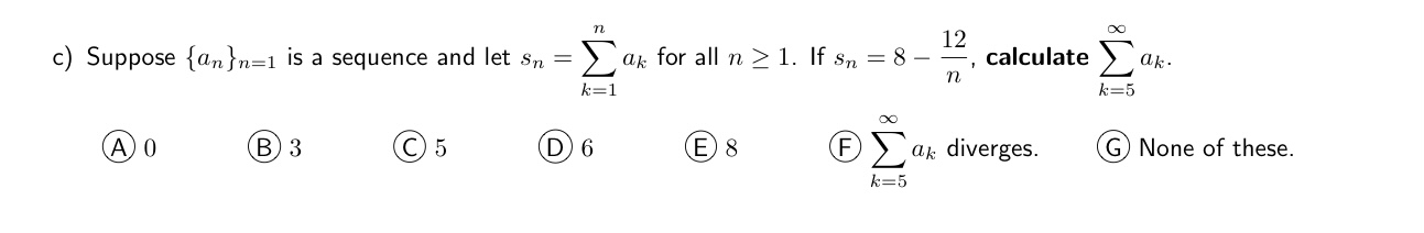 Solved b) Suppose {an}n=1 and {bn}n=1 are sequences. Suppose | Chegg.com