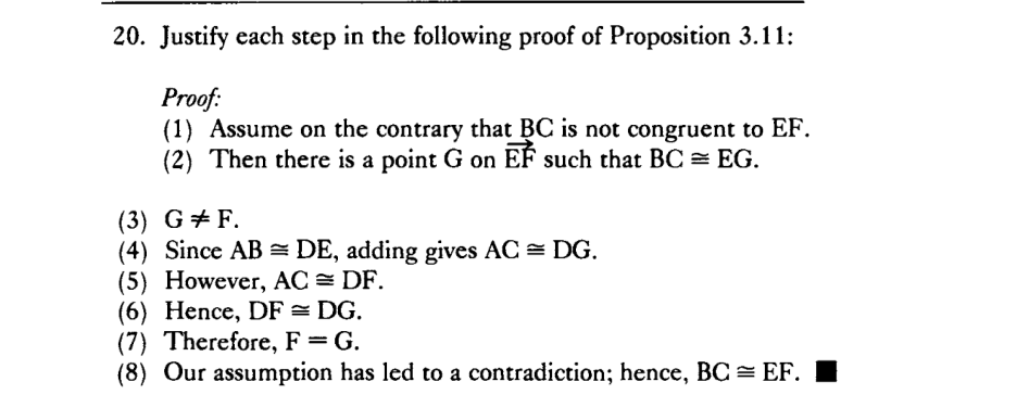 Solved Justify each step in the following proof of | Chegg.com