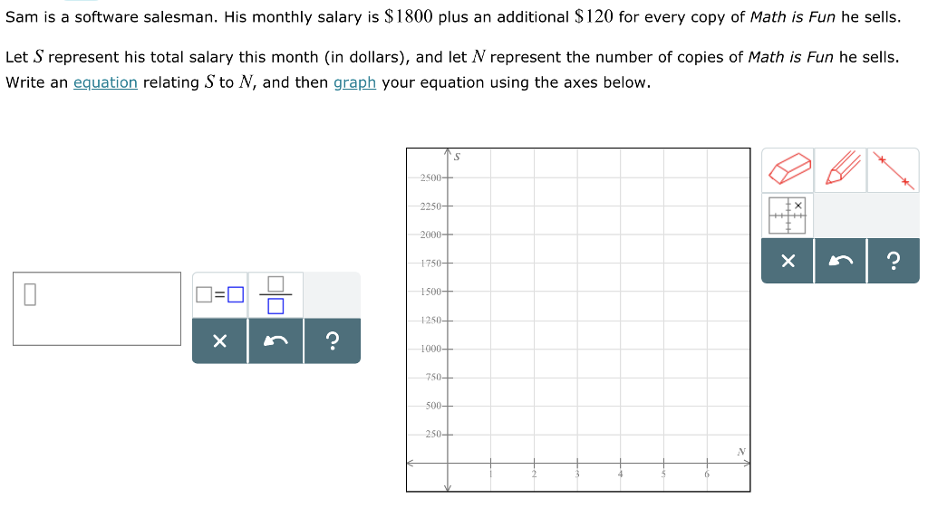Solved Sam is a software salesman. His monthly salary is | Chegg.com