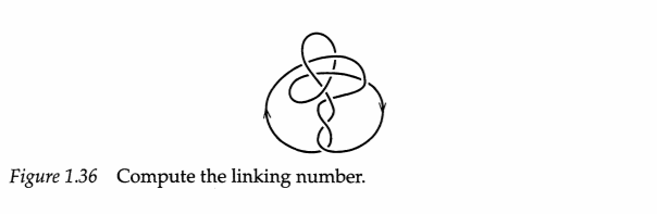 Solved Exercise 1.15 Compute the linking number of the link | Chegg.com