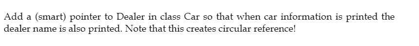 Solved i have converted all pointers to smart pointers, | Chegg.com
