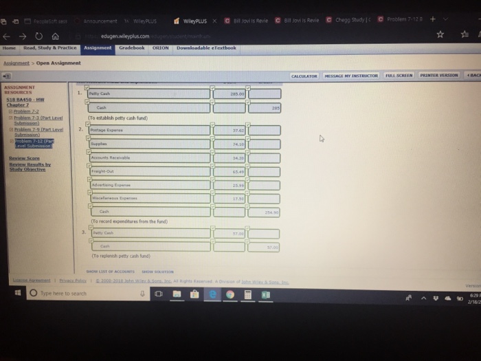 Solved CALCULATOR PRINTER VERSION BACK NEXT Problem 7-12 | Chegg.com