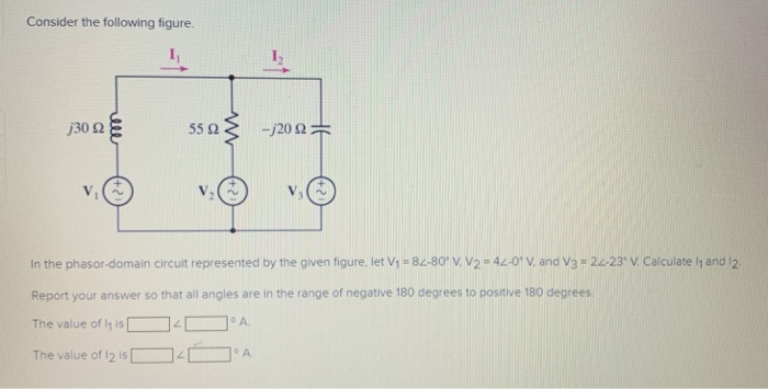 Solved Consider the following figure j30 Ω 55 Ω -j20 Ω In | Chegg.com