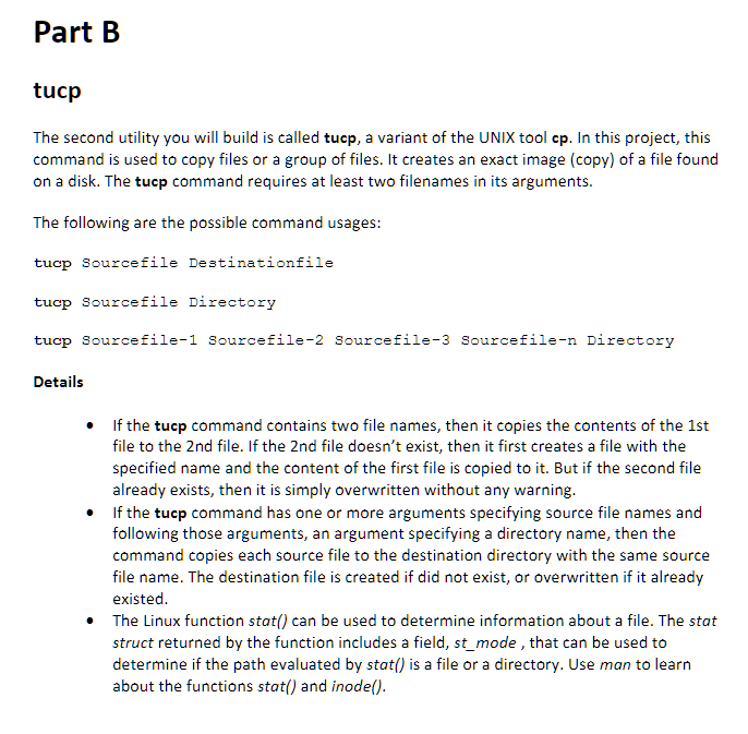 Solved Unixlinux Utilities Systems C Language