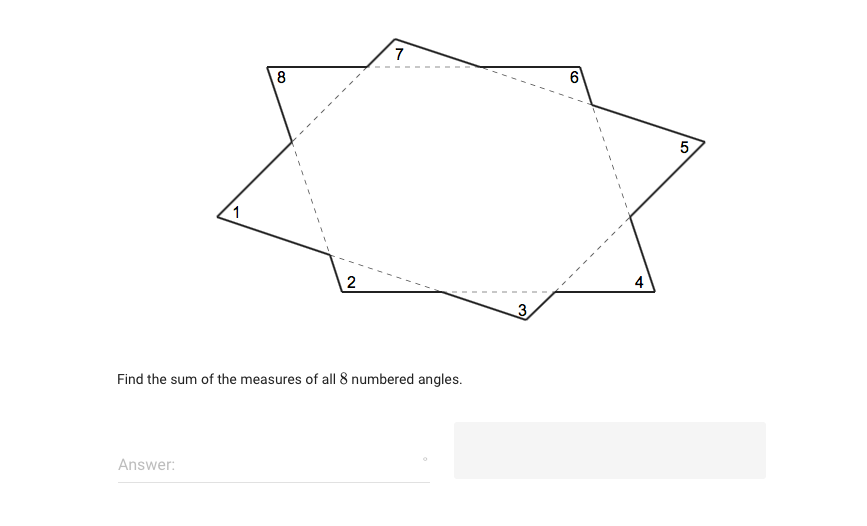 Solved 1. An octagon has vertices labeled A, B, C, D, E, F, | Chegg.com