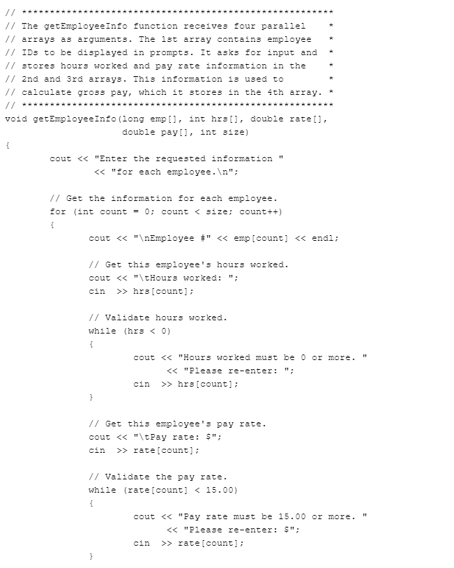 Modify the code to use three linked lists instead | Chegg.com