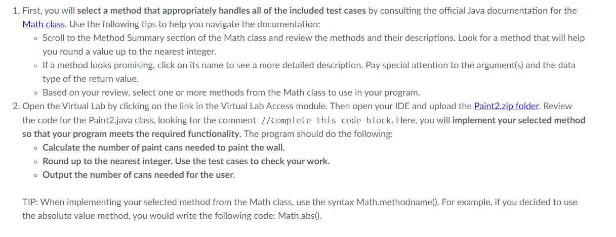 In this assignment, you will revisit the Paint | Chegg.com