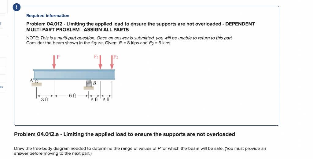 Solved Draw the free-body diagram needed to determine the | Chegg.com