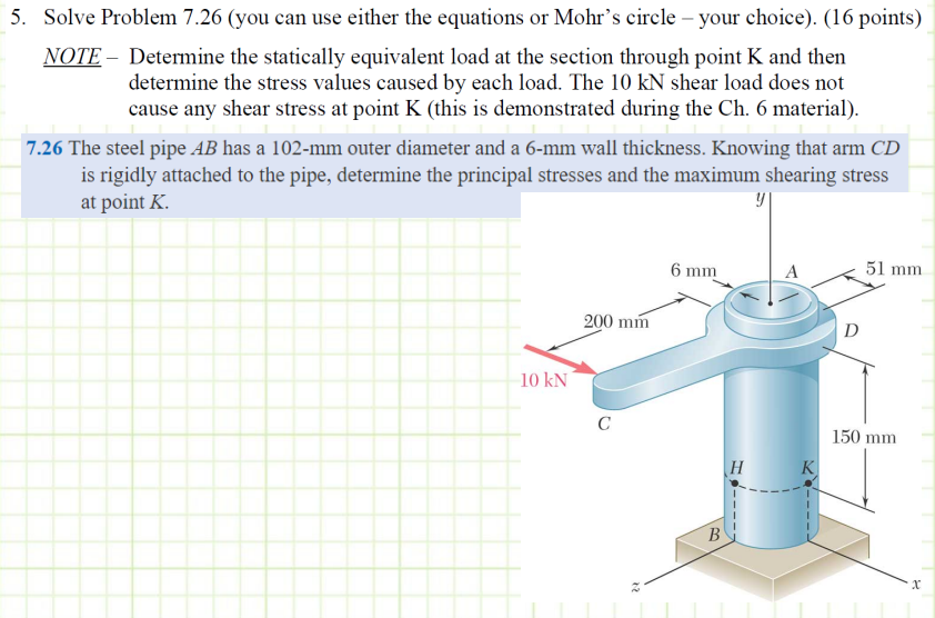 Solved 5. Solve Problem 7.26 (you can use either the | Chegg.com