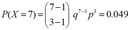 Solved Please support how to calculate negative binomial , | Chegg.com