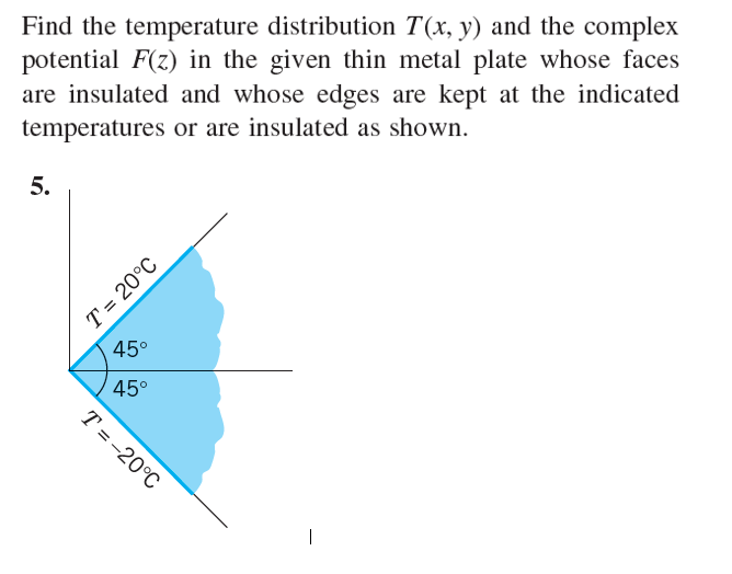 Solved Find the temperature distribution T(x,y) and the | Chegg.com