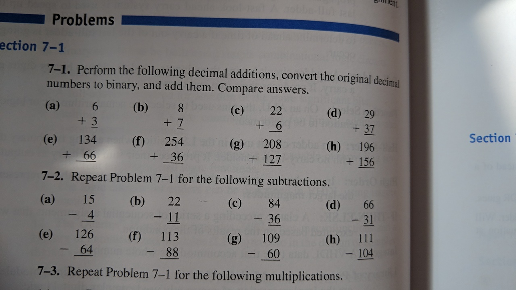 Solved X 121 7-4. Repeat Problem 7-1 for the following | Chegg.com