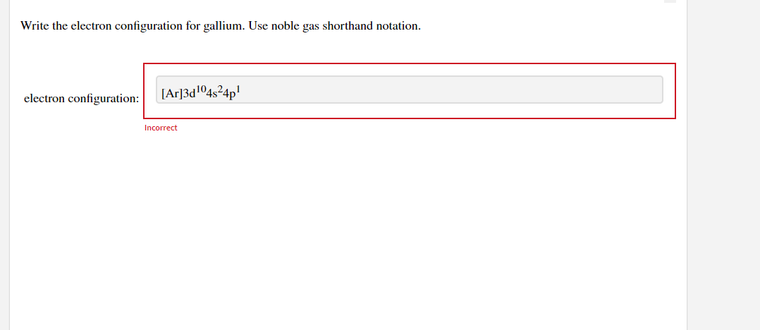 Solved Complete the electron configuration for Sb. electron | Chegg.com