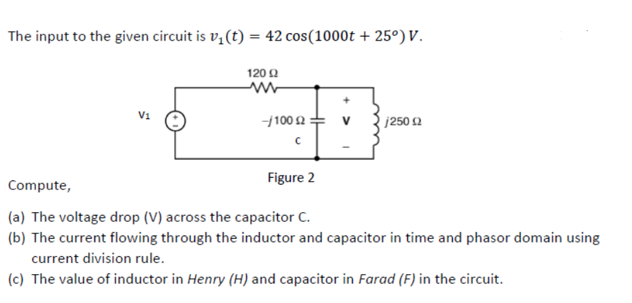 Solved The input to the given circuit is | Chegg.com