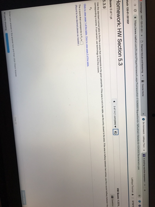Solved Omework Hw Section 5 3 Core 0 Of 1 Pt 5 3 9 Score