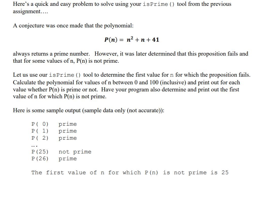 Here's a quick and easy problem to solve using your | Chegg.com
