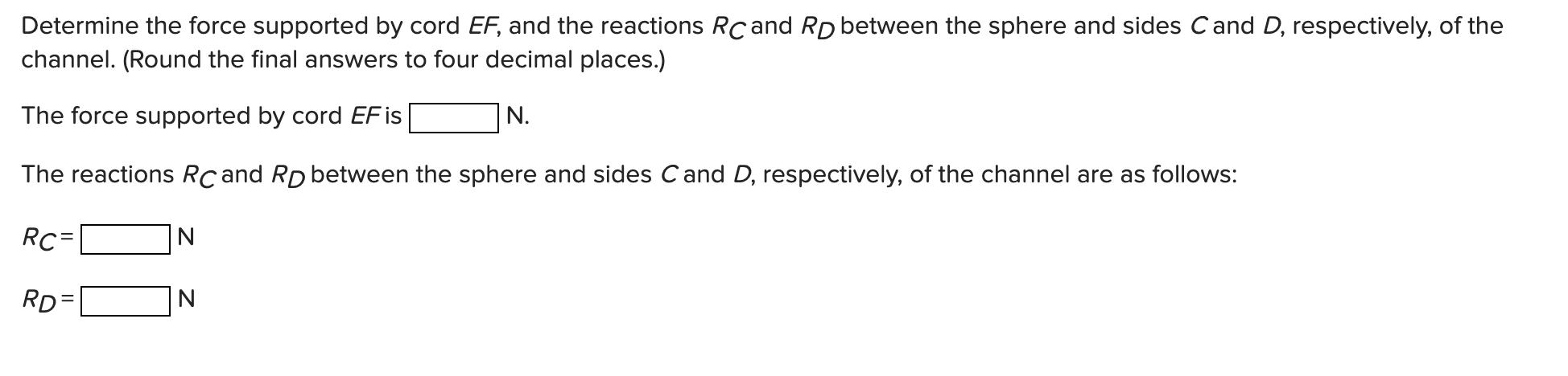 Solved Channel AB is fixed in space, and its centerline lies | Chegg.com