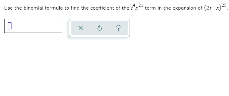Solved Use the binomial formula to find the coefficient of | Chegg.com